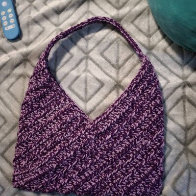 Crochet Bag Pattern-athens Urban Handbag-pdf Pattern-crochet Boho Bag ...