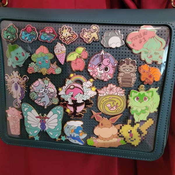 The Original Social Battery Sliding Enamel Pin, Interactive Enamel Pins ...