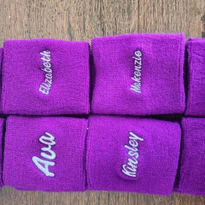 Sweatbands Custom Personalized Embroidered Sweat Bands Headbands ...