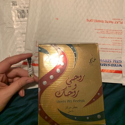 Rasha Gold Arabian Perfume Oil Sweet-floral Woody Scent by Khadlaj ...