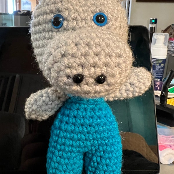 Giant Worry Worm With Safe Eyes Beginner Amigurumi Pattern Plush ...