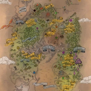 46 Tree Stamps for Procreate Forest Brushes for Fantasy Maps Mapmaking ...