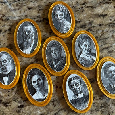 Mausoleum Niche Plaques and Accessories for Halloween Graveyard ...