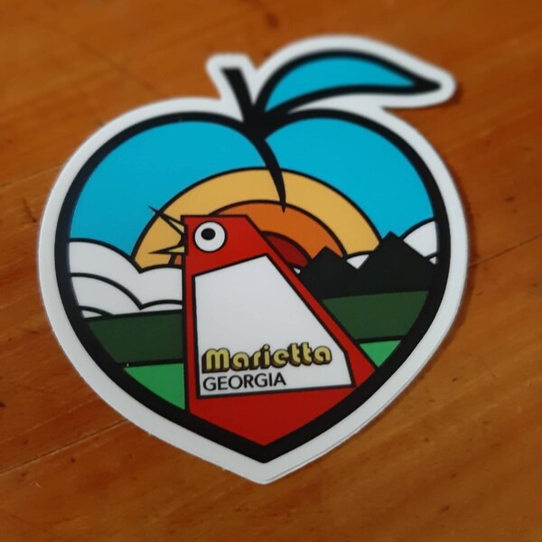 Pride Rainbow Sticker. Midtown Atlanta Sticker. Pride Midtown Atlanta ...