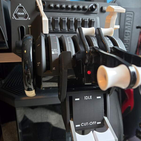 Cirrus Sr20/22/vision Jet Throttle and Mixture Combo for Saitek ...