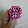 Did You Remember to Clock in and Clock Out Sticker // Reminder Sticker ...