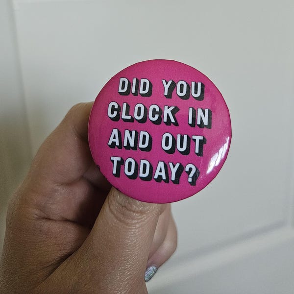 Did You Remember to Clock in and Clock Out Sticker // Reminder Sticker ...