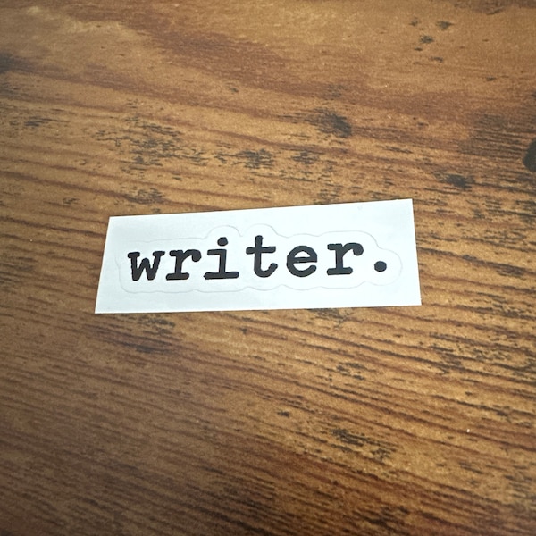 Future Best-selling Author Sticker, Author Vinyl Sticker, Sticker for ...