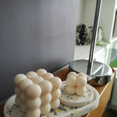 Mini Bubble Candle Set Bubble Candle Tea Lights - Etsy