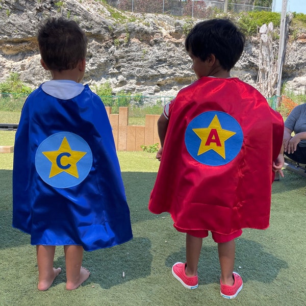 Personalized Kids Superhero Cape - Lots of Colours to Choose From - Etsy