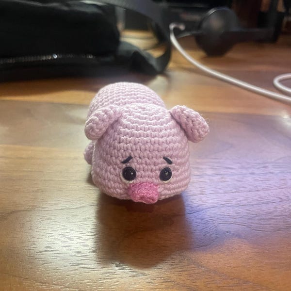 Pig Crochet Pattern, Amigurumi Valentines Crochet Pattern Piglet ...
