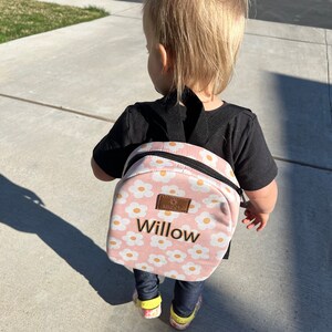 Puppy Backpack for Toddler, Personalized Kids Backpack Girl, Preschool ...