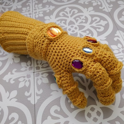 Infinity Gauntlet PDF Crochet Pattern Instant Download Inspired by ...