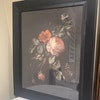 Long Landscape Painting, Wildflower Field Print, Vintage Panoramic ...