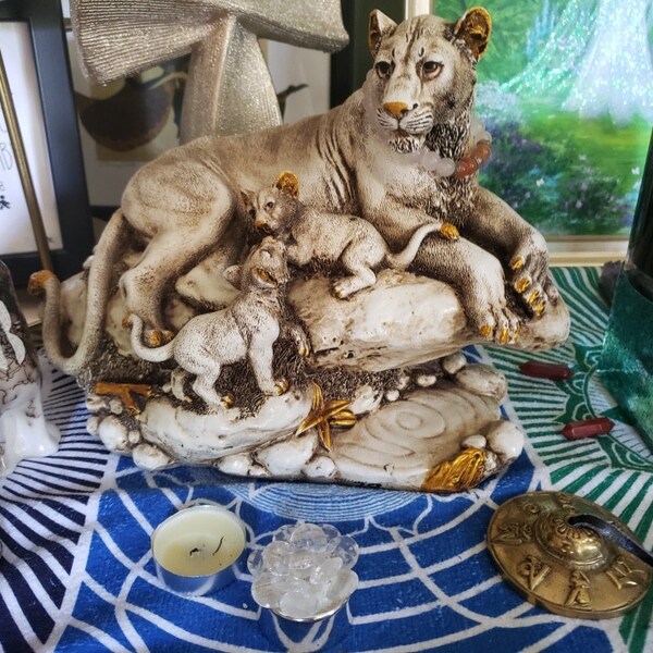 Majestic Onyx Guardian Metal Black Elephant With Stand Handcrafted ...