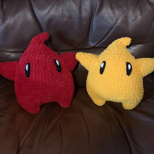 CROCHET PATTERN - Luma Super Mario Galaxy - PDF File - English, French ...