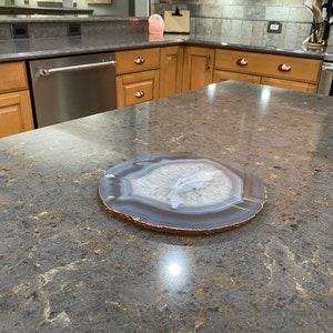 Natural Agate Tissue Box CoverKleenex | Etsy