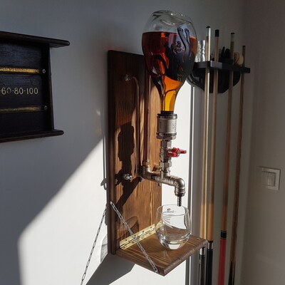 Dispenser for Alcohol Cocktails Mixer Home Bar Liquor Stand Unique Gift ...