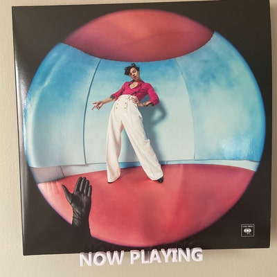 NOW PLAYING Vinyl Record Music Display Wall Mount Rack 3D Printed - Etsy