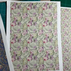 Blue Siding Printable Scale Siding Printable Old Siding Printable Old ...