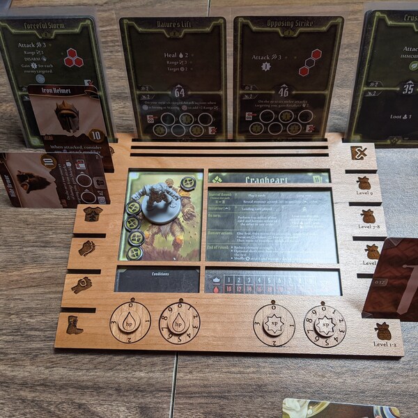 Wooden Dice Spinner for Rpgs - Etsy