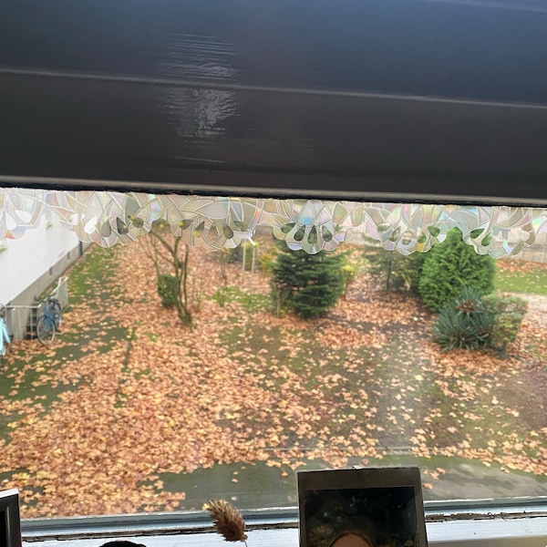 Lace Border Suncatchers, Window Pane Decorative Decal, Rainbow Maker ...