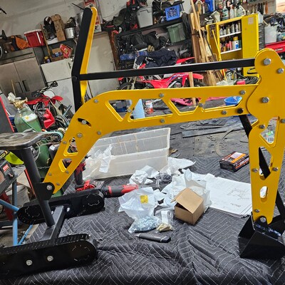 DIY Mini Metal Excavator for Kids Dxf Files and Drawing - Etsy