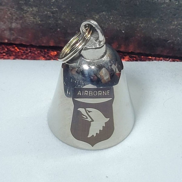 Custom Engraved Stainless Steel Guardian Bell - Personalized Motorcycle ...