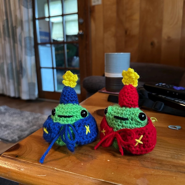 Wizard Frog Crochet Pattern / Magic Frog Crochet / US PDF Pattern ...