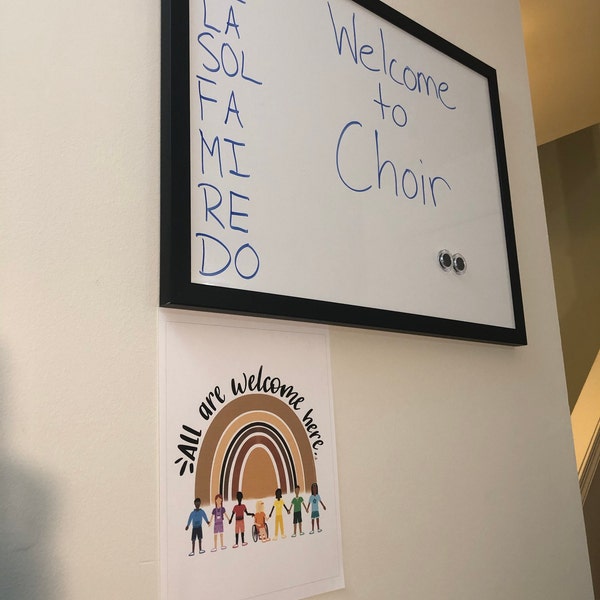 All Are Welcome Here | Diversity Art | Elementary Class Decor ...