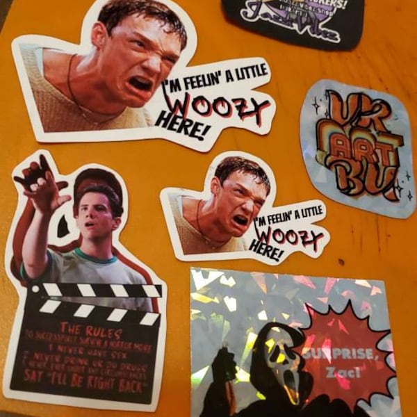 SCREAM'96 Stu Sticker!-feelin' Woozy-horror Franchise Inspired - Etsy