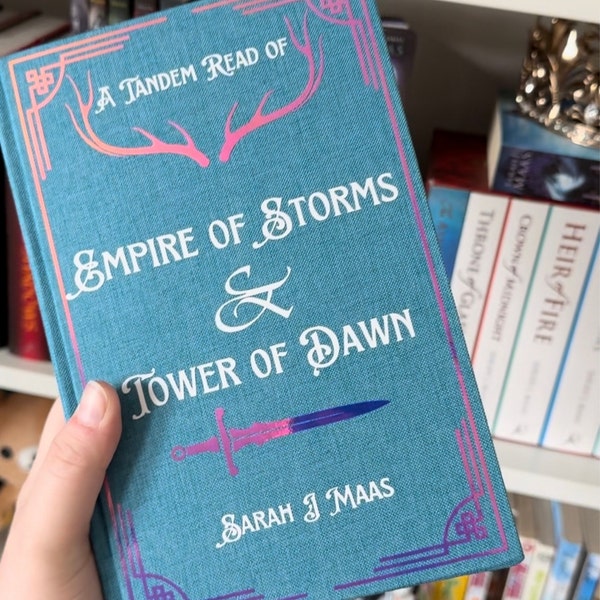 Tandem Read Rebound Book: Empire of Storms & Tower of Dawn - Etsy