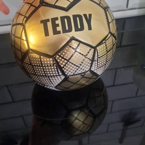 32 Panel Gold Plain Unbranded Football Size 5 - Golden Ball - Etsy