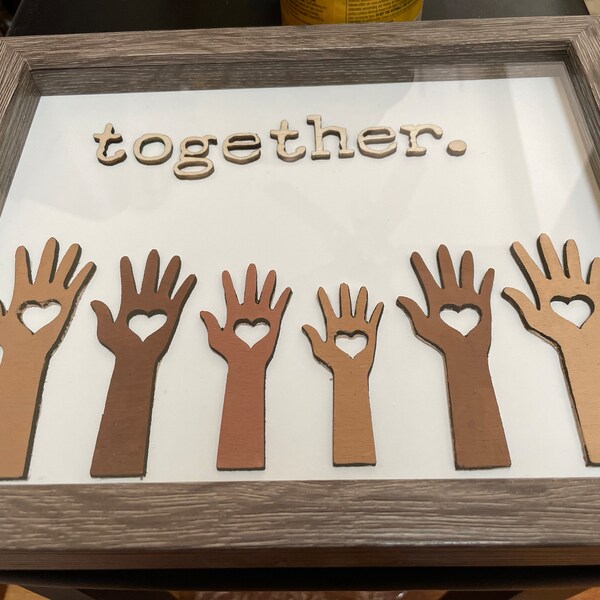 DIGITAL DOWNLOAD Together. Frame Svg, Digital Design, Unity, Human ...