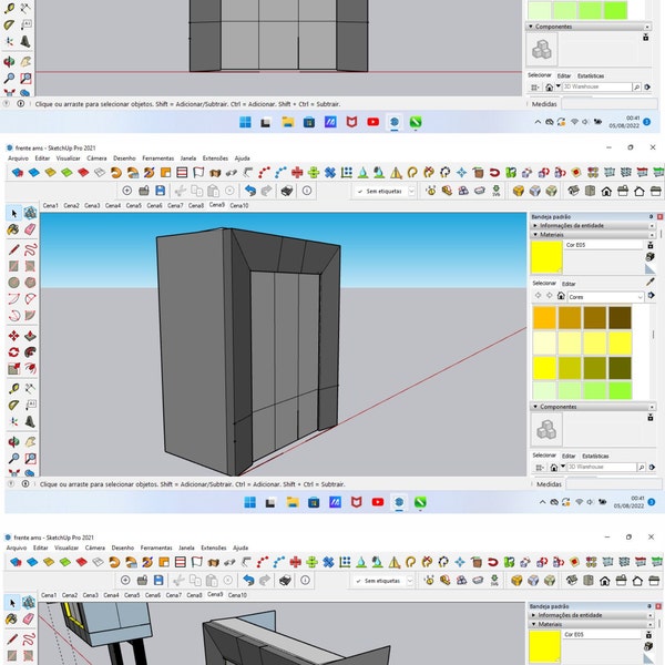 Pine Christmas Tree 3D Papercraft PDF Pattern / DIY Xmas Low Poly Paper ...