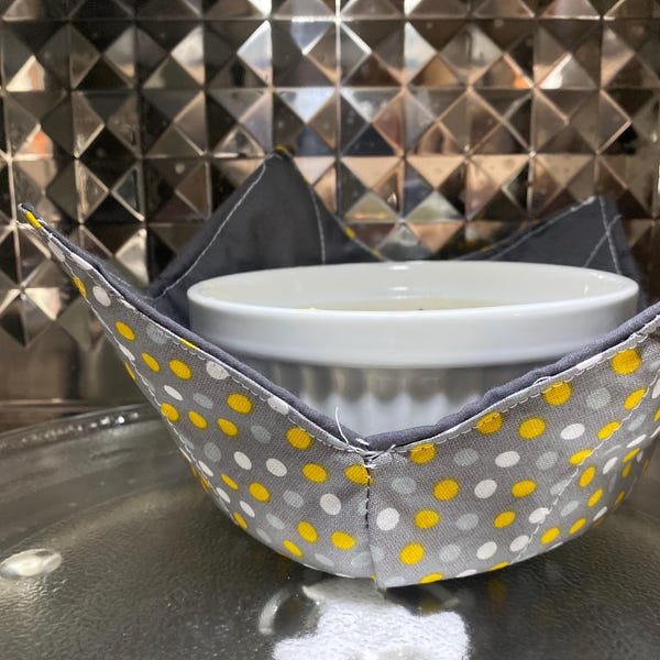 Microwave Bowl Cozy - Etsy