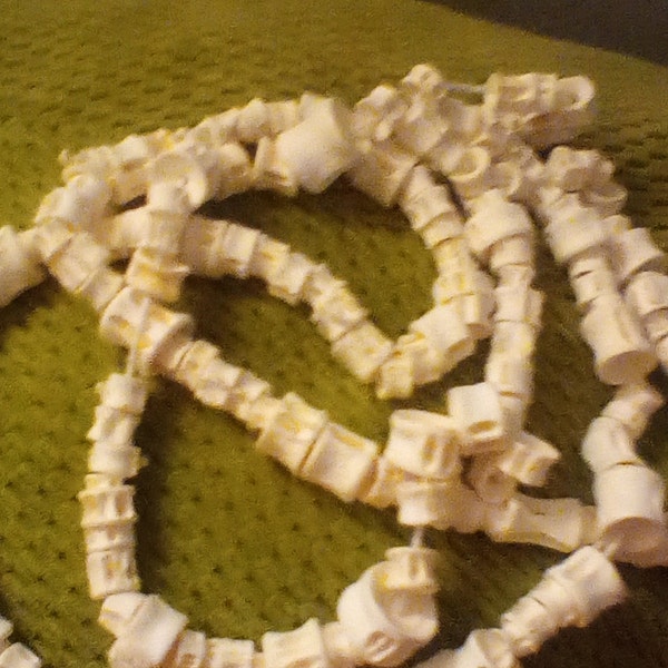 190-220 Fish Bone Beads 8-12mm - African Bone Beads - Natural Bone ...