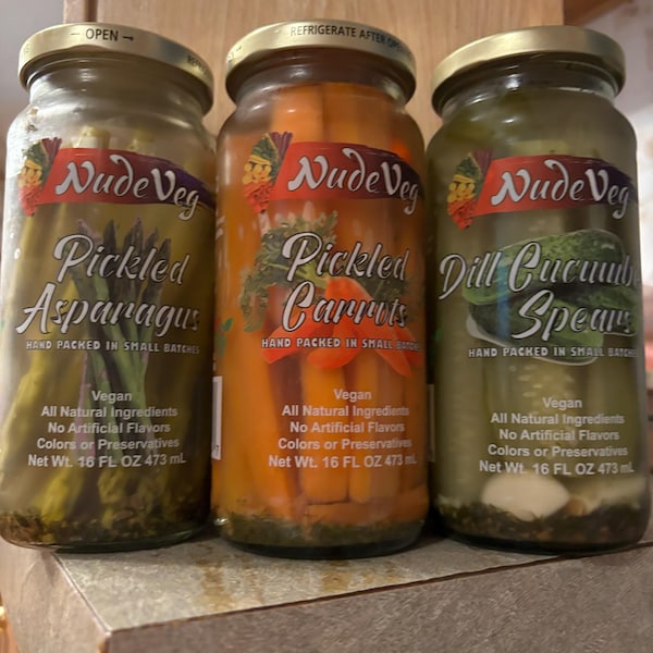 Gourmet Pickle Flight, Choose From 14 Flavors, Personalized Gift ...