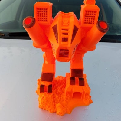 Battle Mech Dice Tower Mech Themed Dice Tower for Tabletop Games Like ...