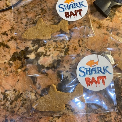 Shark Bait Stickers, Shark Chum Stickers, Shark Party, Shark Stickers ...