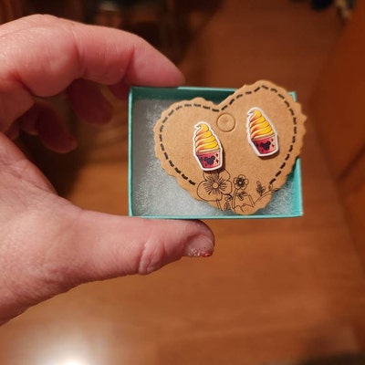 Choose a Pair the Simpsons Inspired Stud Earrings Duff Beer, Homer ...