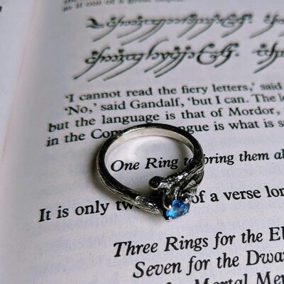 ACADIA WEDDING RING Set Twig Engagement Ring, Matching Weddng Band ...