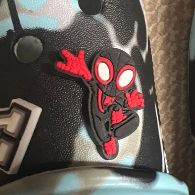 Spider-man Croc Charm - Etsy