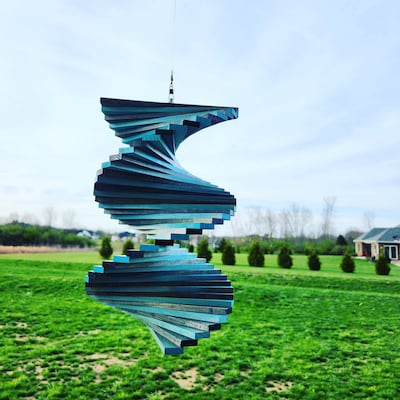 Hanging Rustic Half Moon Bucket Bowl Style Garden Indoor Outdoor ...