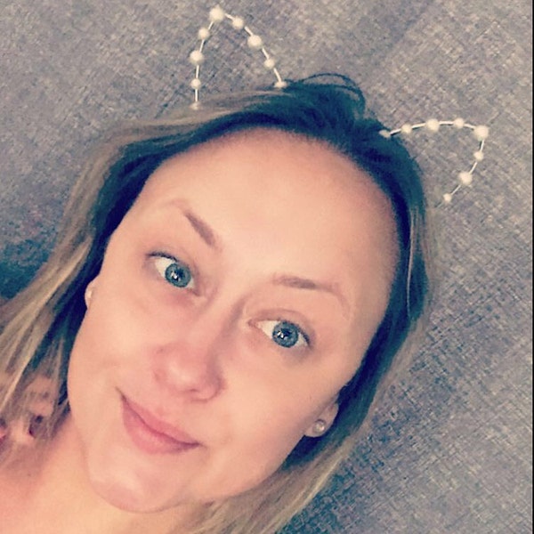 Handmade Pearl Cat Ear Tiara - Cat Ear Headband - Cat Ears Head Band ...