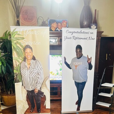 Custom Graduation Retractable Banner Stand INCLUDED With Full Color ...