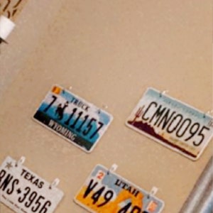 Worn & Faded License Plate Letters and Numbers to Build Your - Etsy