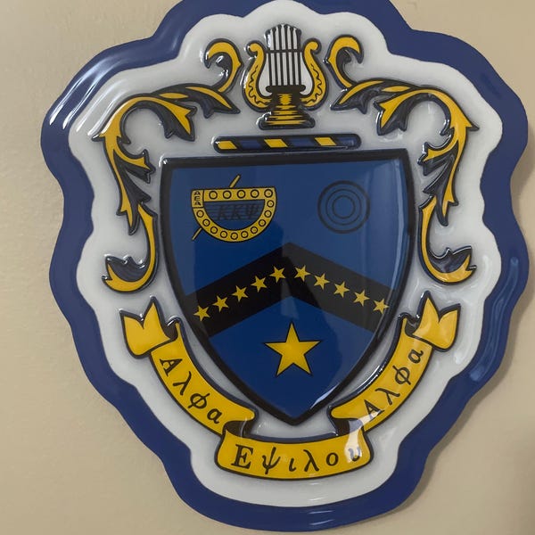 Sigma Gamma Rho- 18 Inch 3D Shield - Etsy