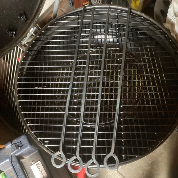 Wilderness Fire Pit With Grill and Pot Hangers - Etsy