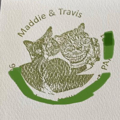 Customized Self-inking Portrait Stamp From Photo 5 Ink Color - Etsy